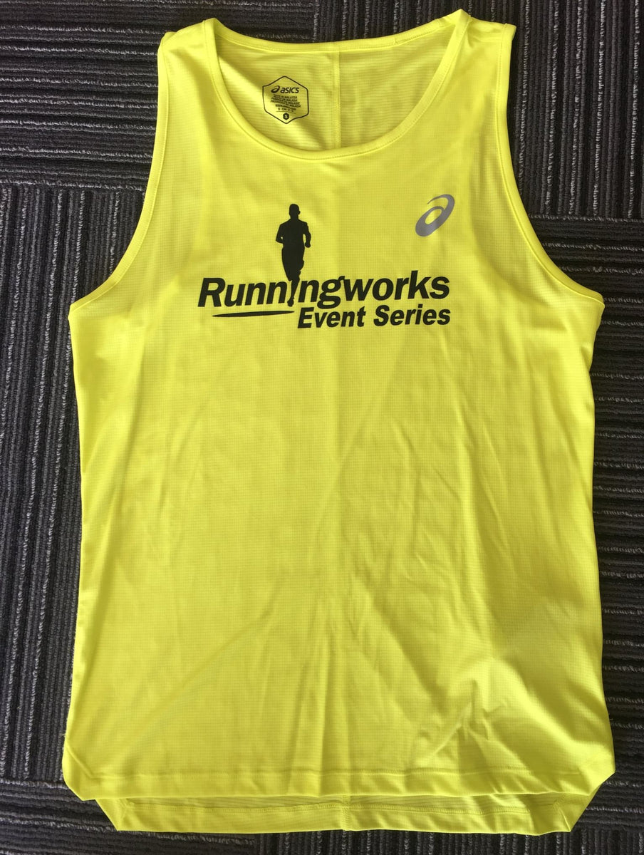 Asics Runningworks Event Series Singlet – The Racquet Shop