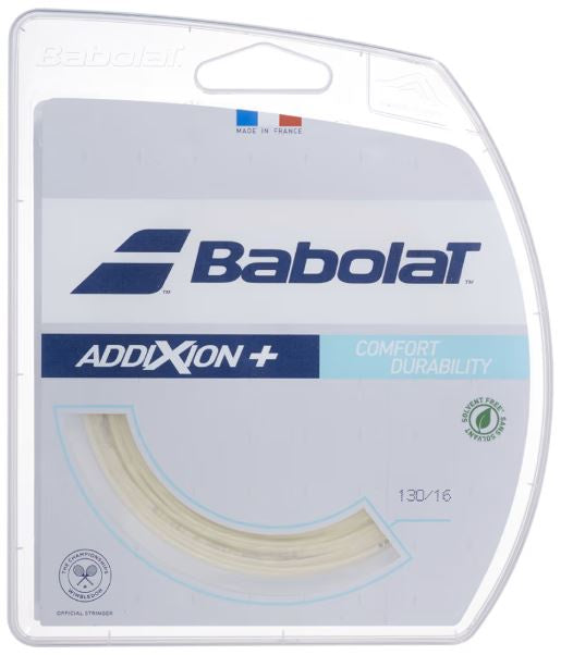 Babolat AddiXion Tennis String Set of Natural 1.25m 17ga – The Racquet Shop