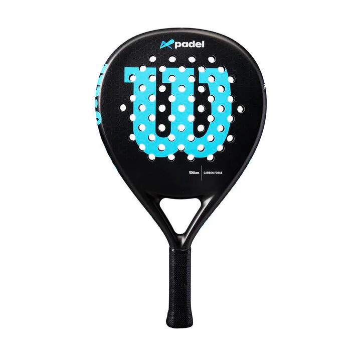 Wilson Carbon Force Padel Aus Black 2 – The Racquet Shop