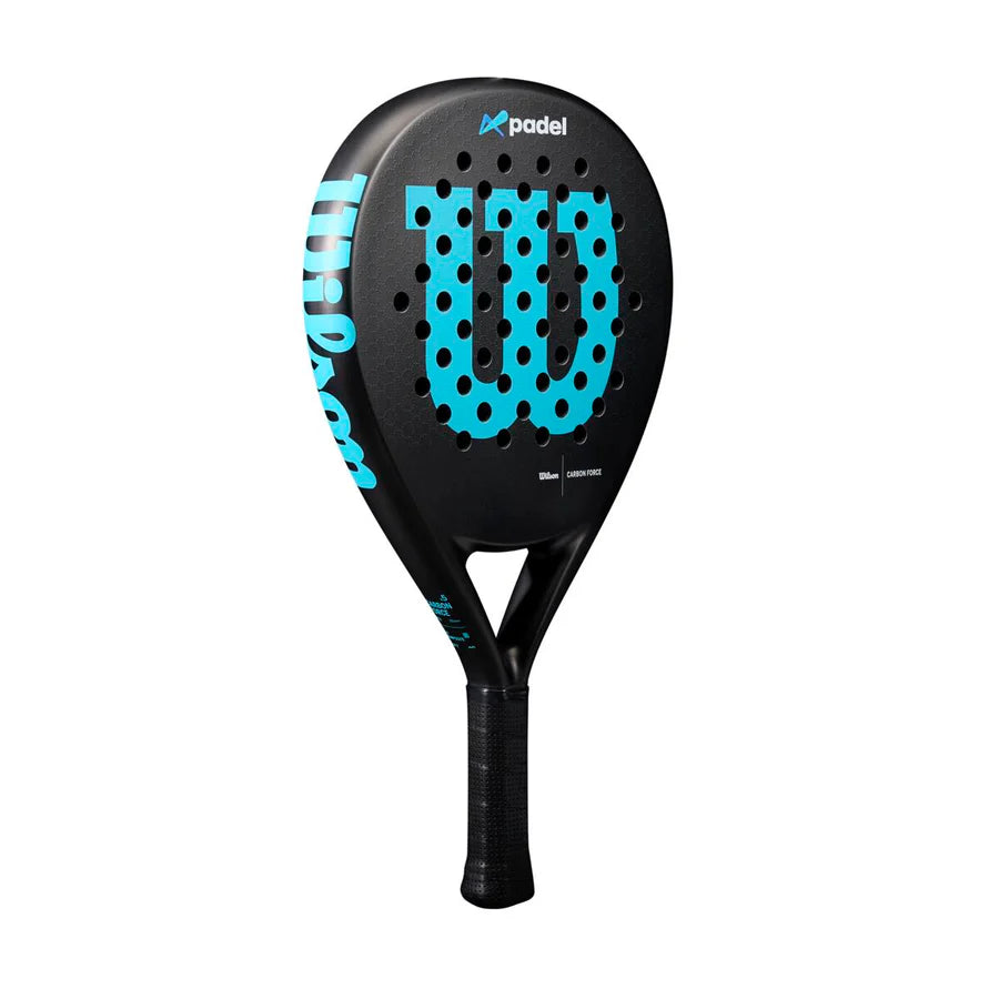 Wilson Carbon Force Padel Aus Black 2 – The Racquet Shop