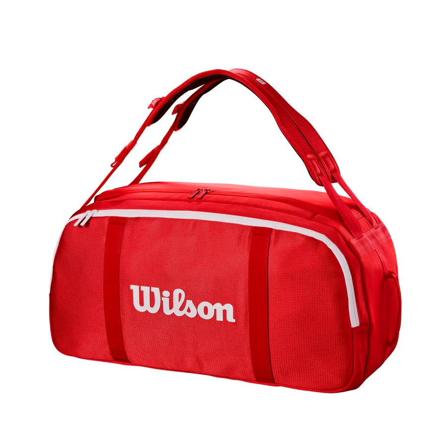 Wilson Super Tour Wilson Red Coaches Duffel – The Racquet Shop