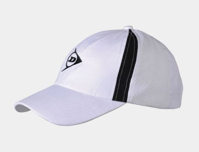 Dunlop Performance Cap White/Black – The Racquet Shop